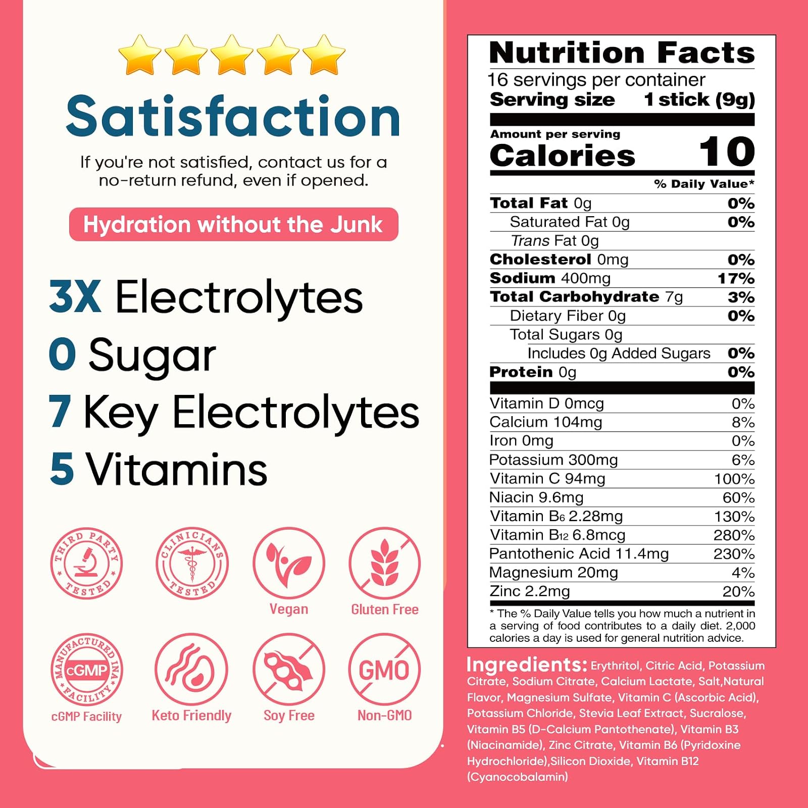 Venture Pal electrolyte mix for sports