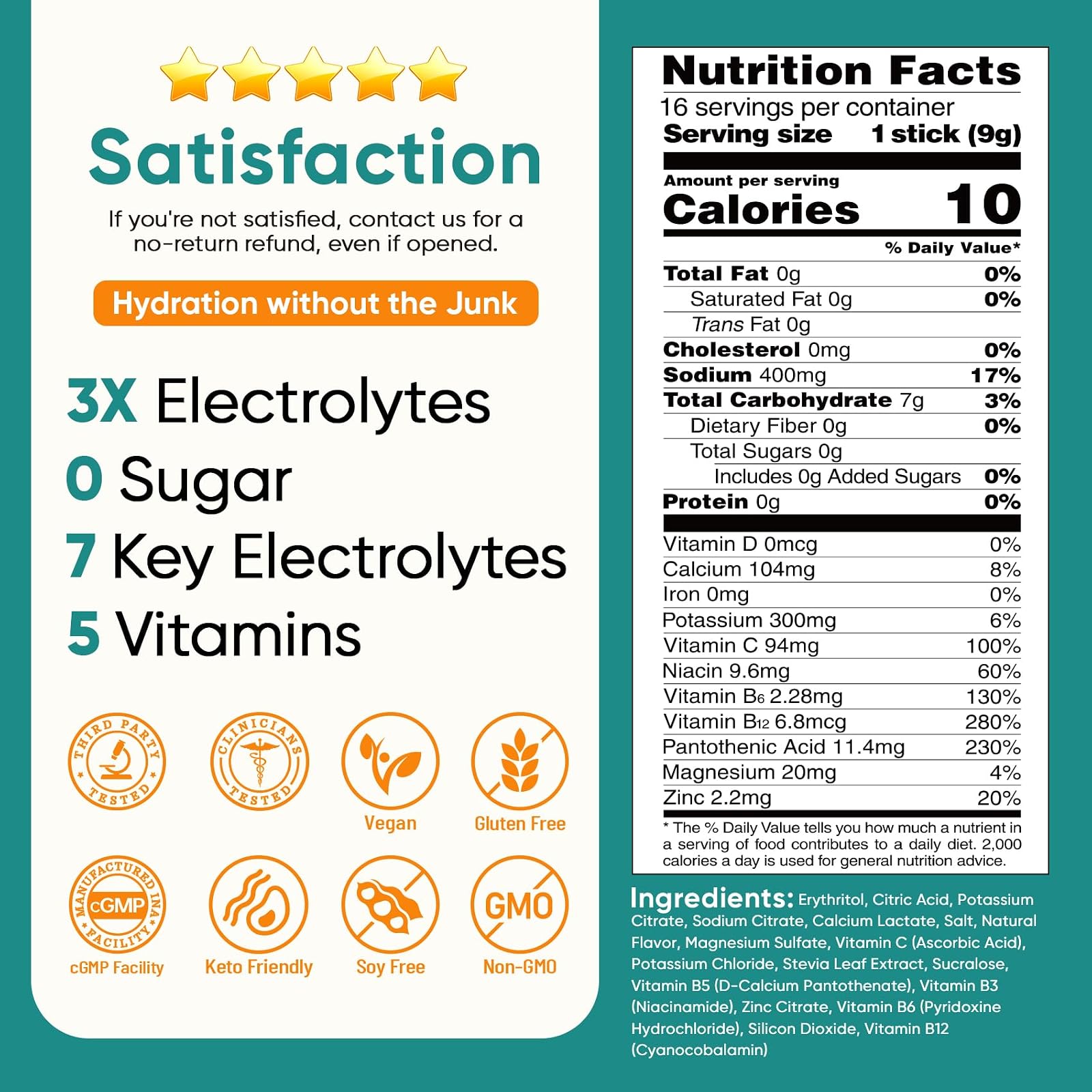 Venture Pal electrolyte tablets benefits