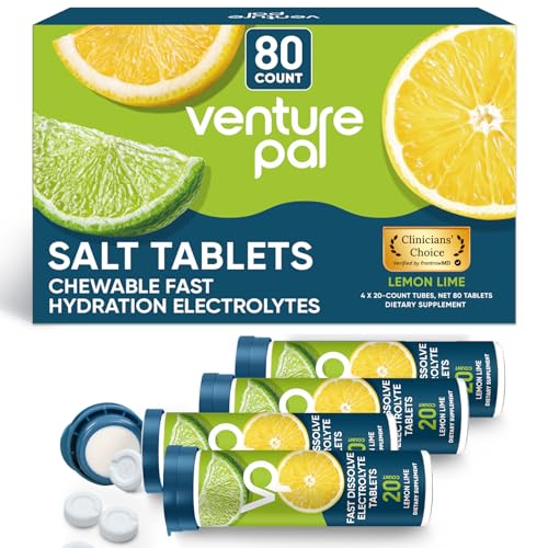 Venture Pal electrolyte tablets for hydration