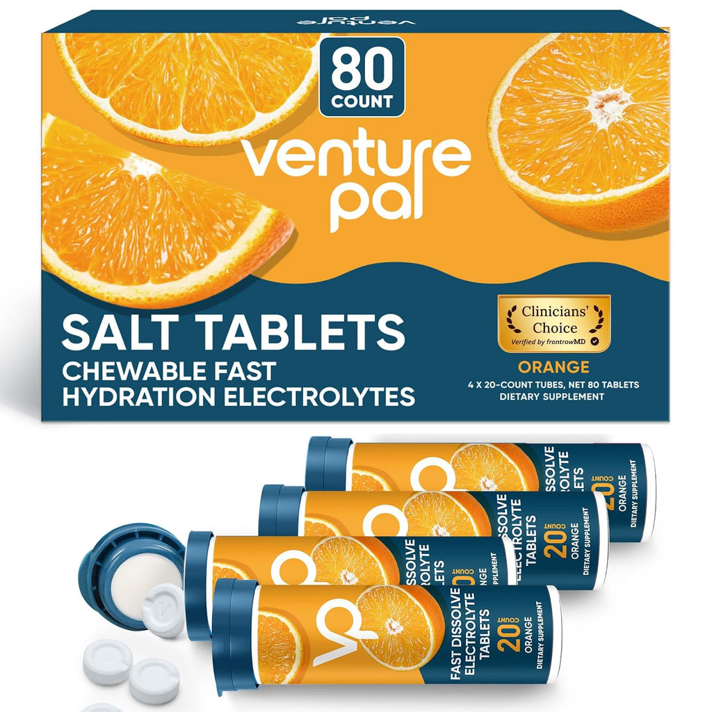 Venture Pal electrolyte tablets for hydration