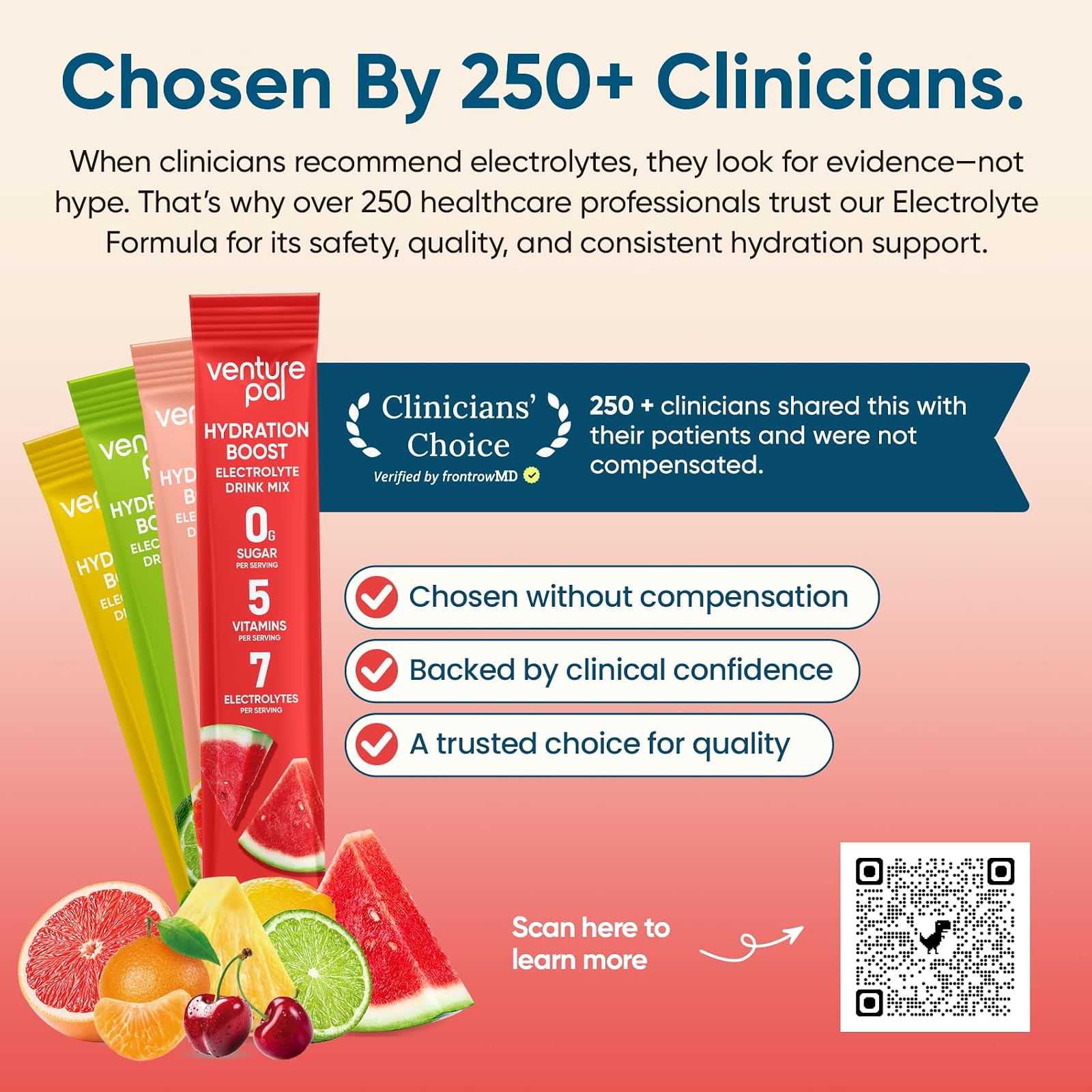 Venture Pal electrolytes for active lifestyle
