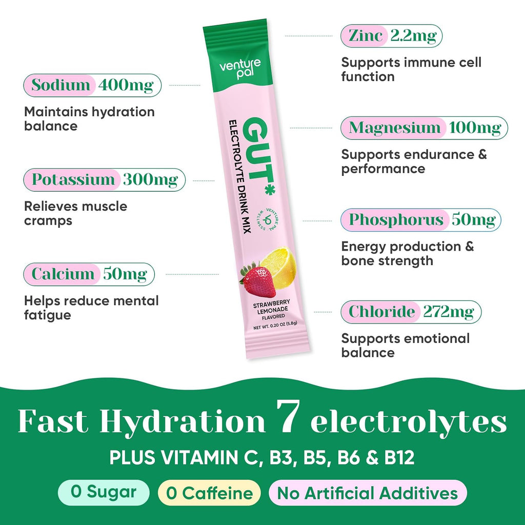 Venture Pal hydration packets for active lifestyle