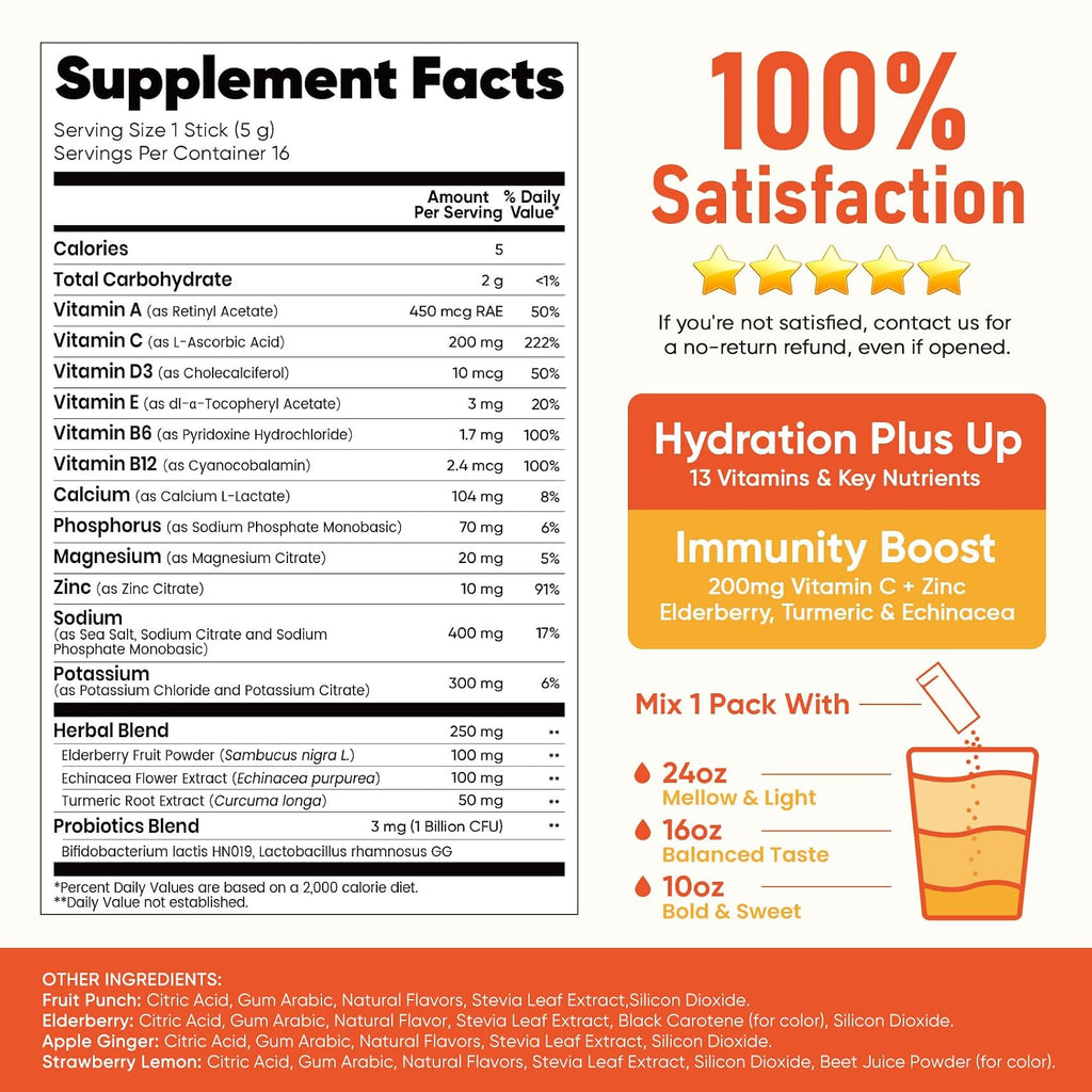 Venture Pal hydration packets for workouts