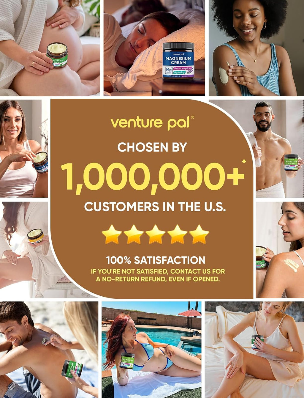 Venture Pal magnesium cream for post-workout recovery