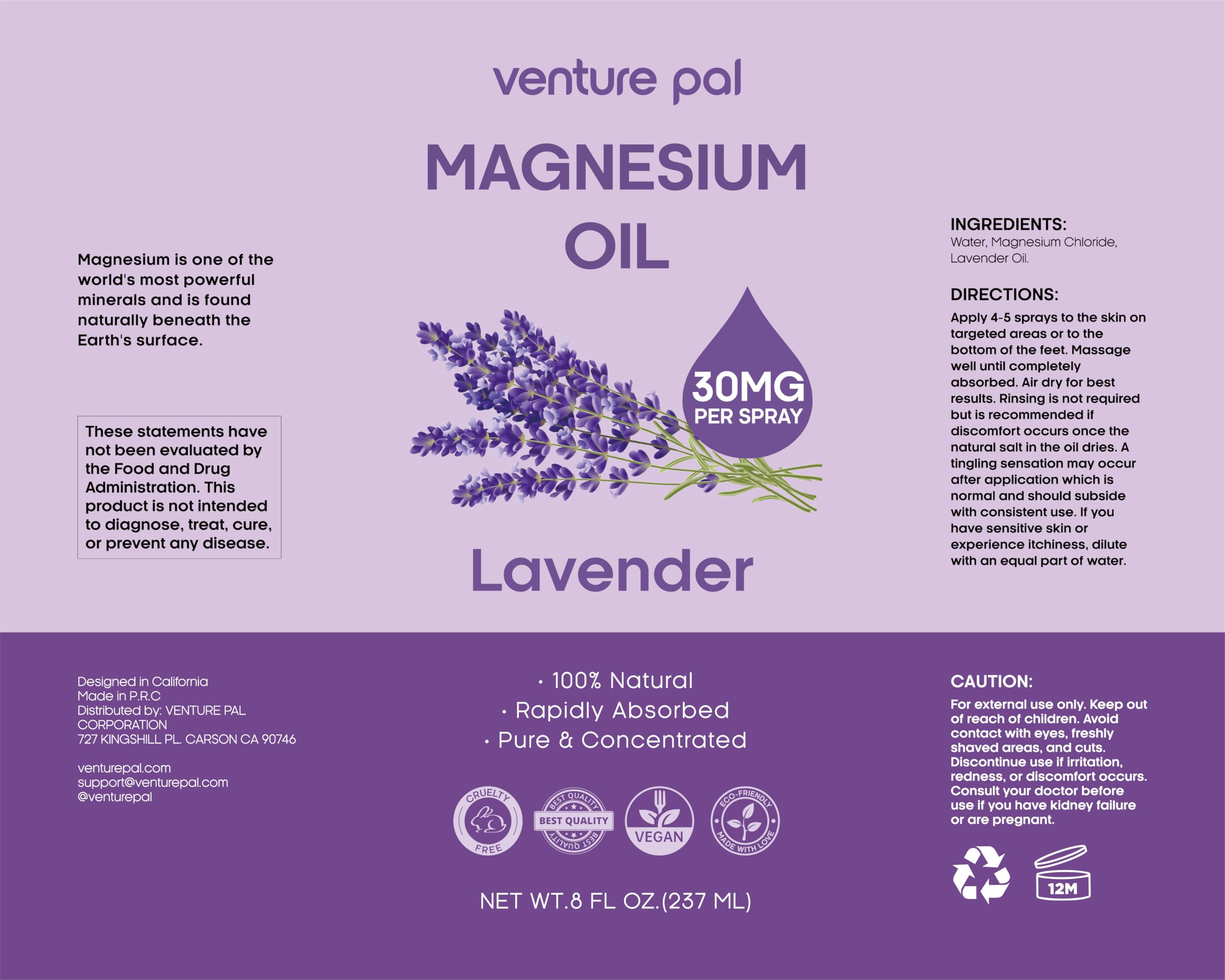 Venture Pal magnesium for daily use