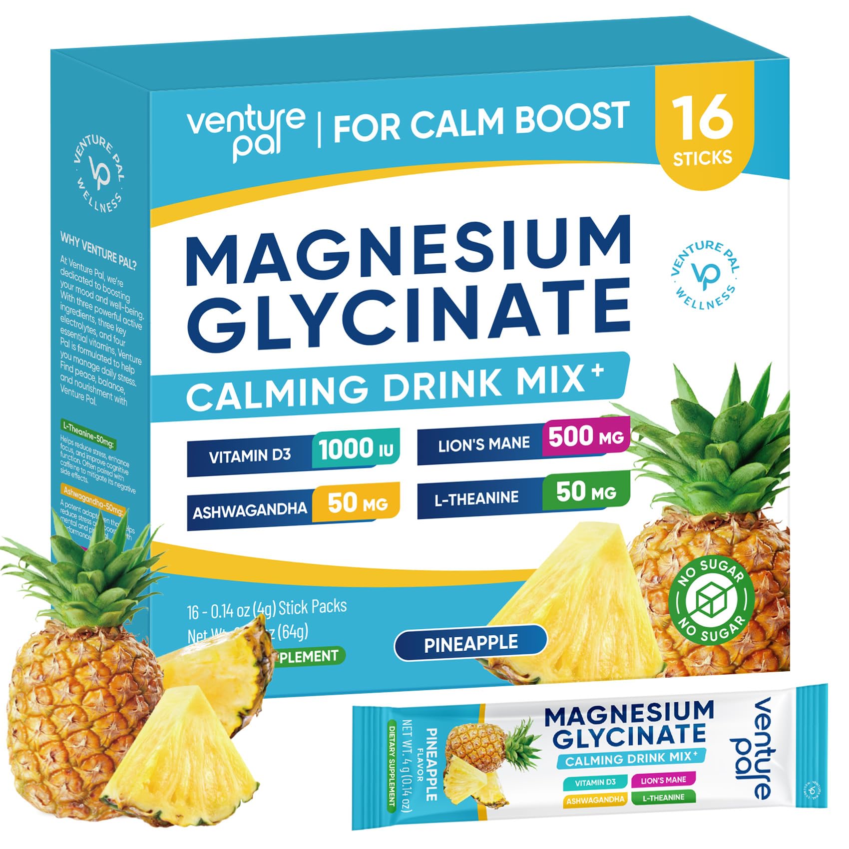 Venture Pal magnesium glycinate powder