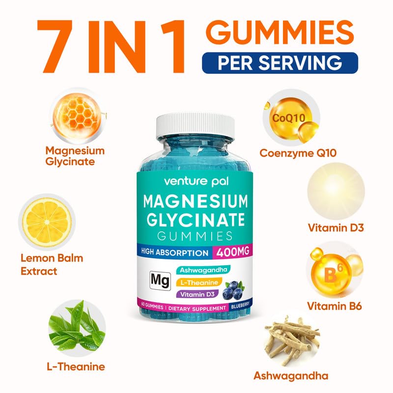 Venture Pal magnesium gummies for relaxation