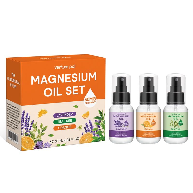 Venture Pal magnesium oil for relaxation