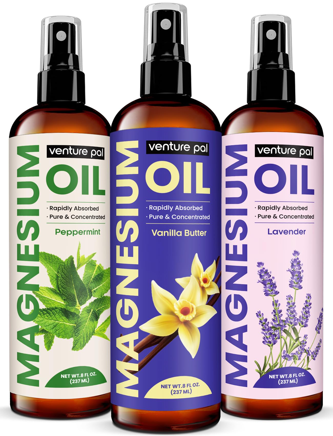 Venture Pal magnesium oil for relaxation