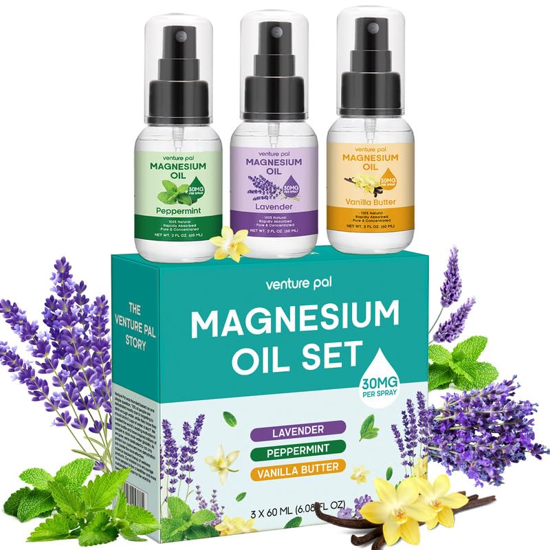 Venture Pal magnesium oil spray set