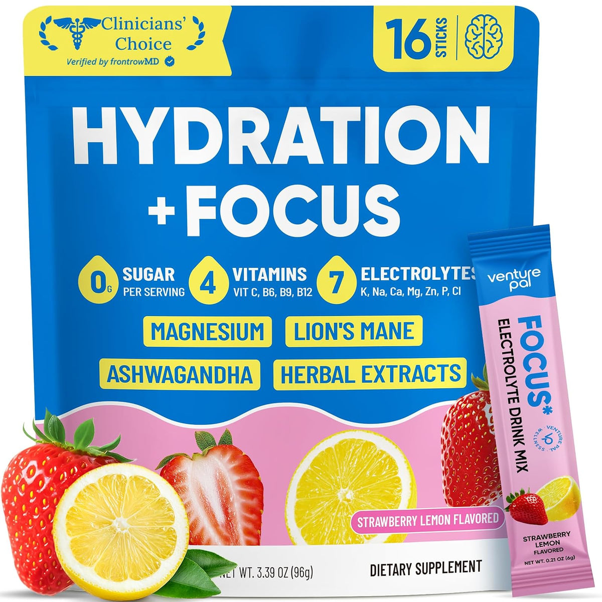 Venture Pal sugar free electrolyte packets