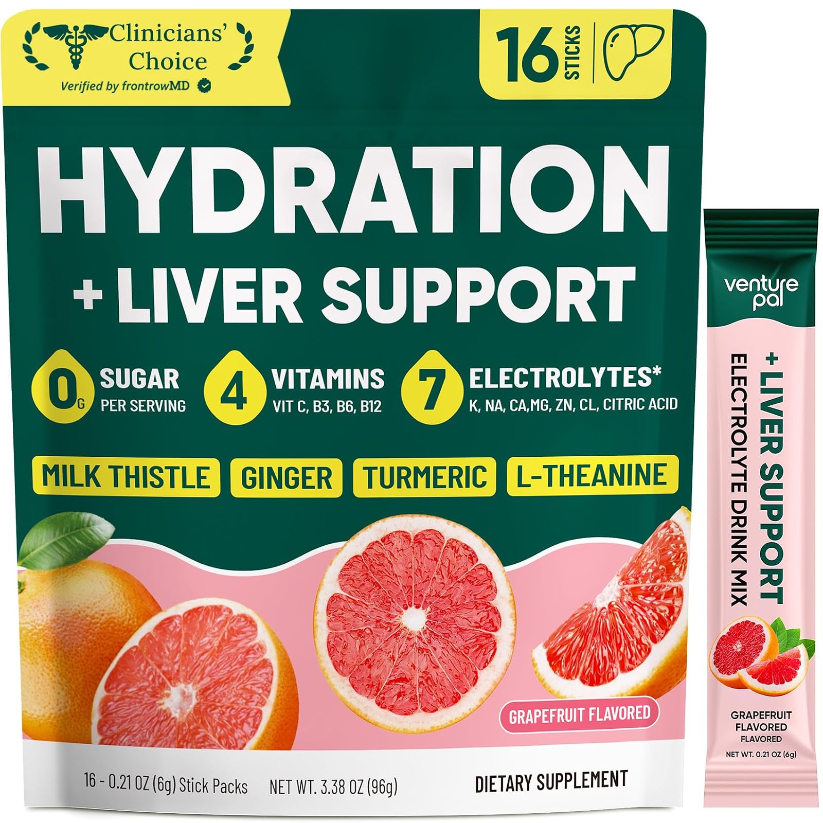 Venture Pal sugar free electrolyte powder