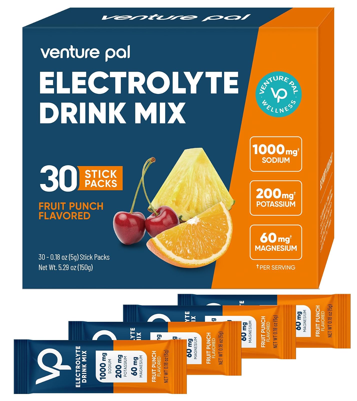 Venture Pal sugar-free electrolyte powder
