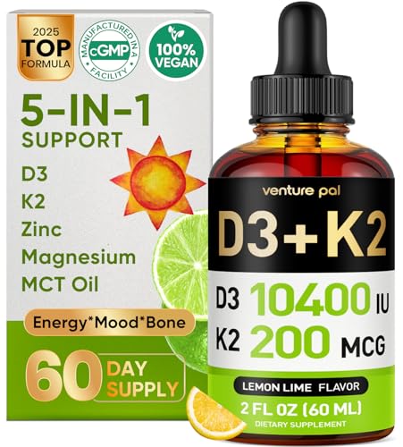 Venture Pal Vitamin D3 K2 drops