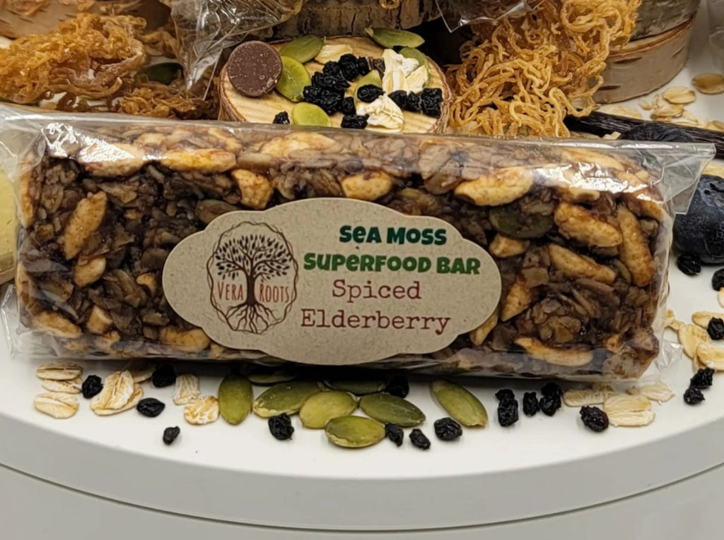 Vera Roots elderberry wellness bars