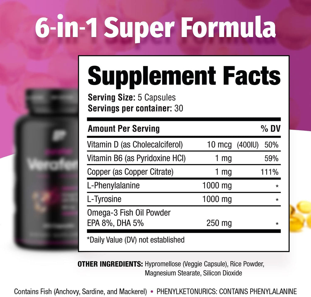 Veraferm multivitamin for men energy boost