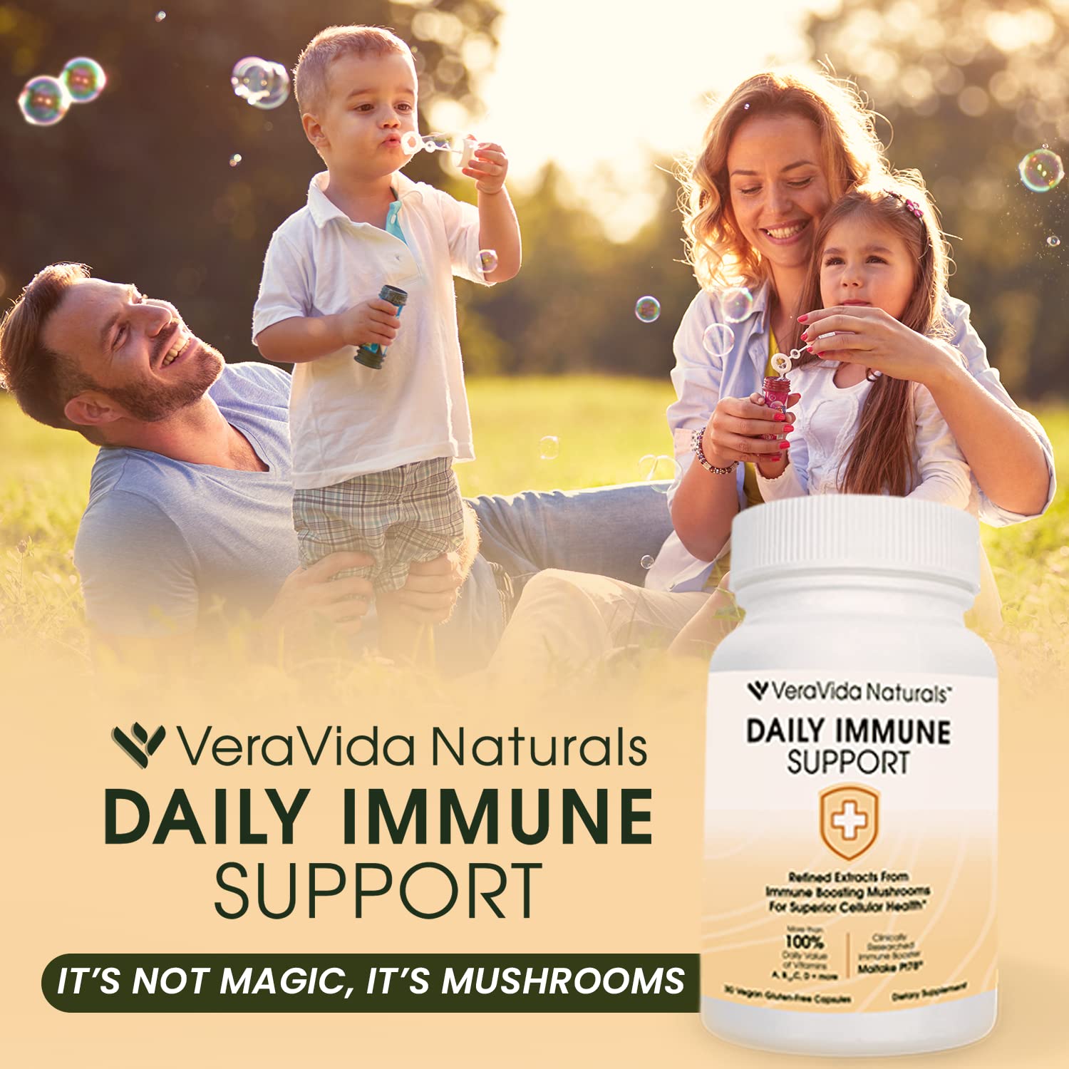 VeraVida mushroom blend for vitality