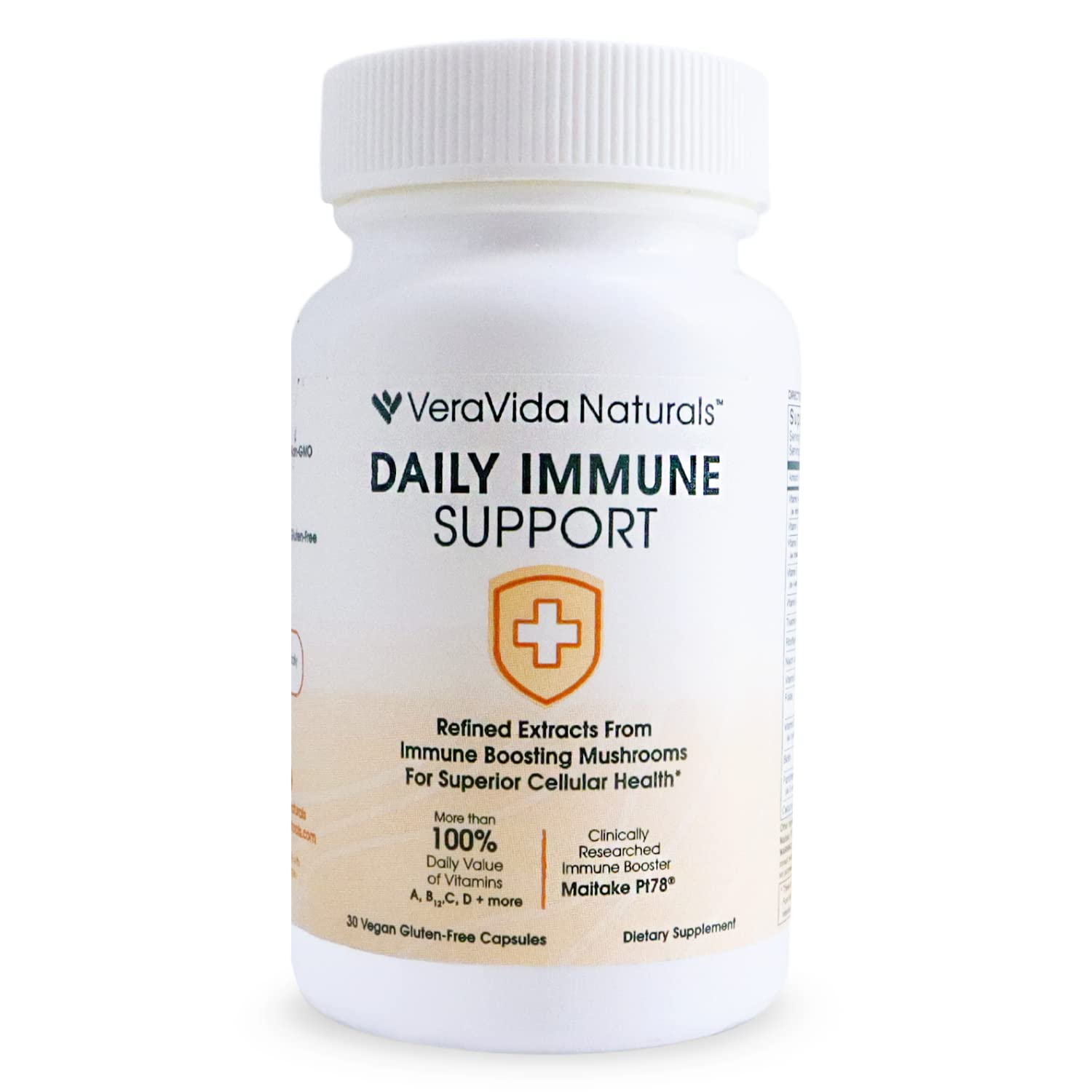 VeraVida organic immune support supplement