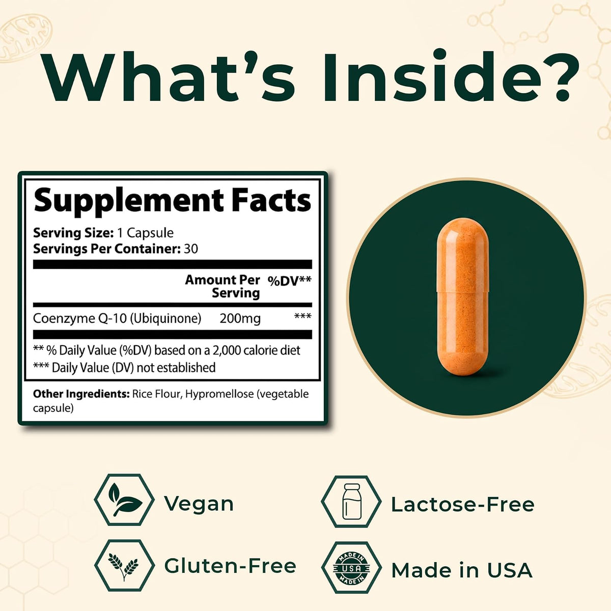 Veridda CoQ10 for overall wellness