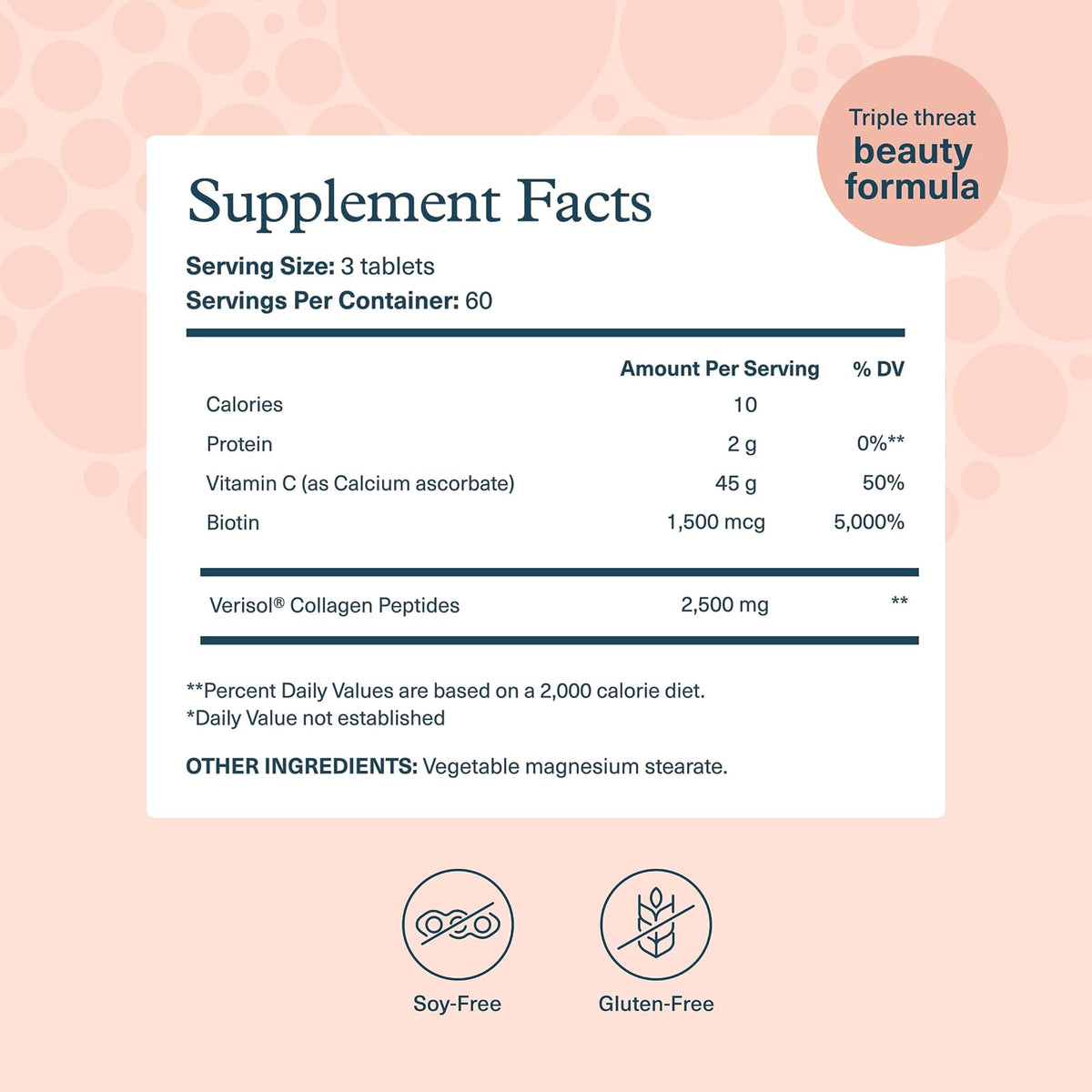 Verisol collagen for youthful skin