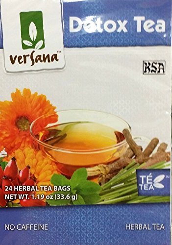 Versana herbal tea bags for relaxation