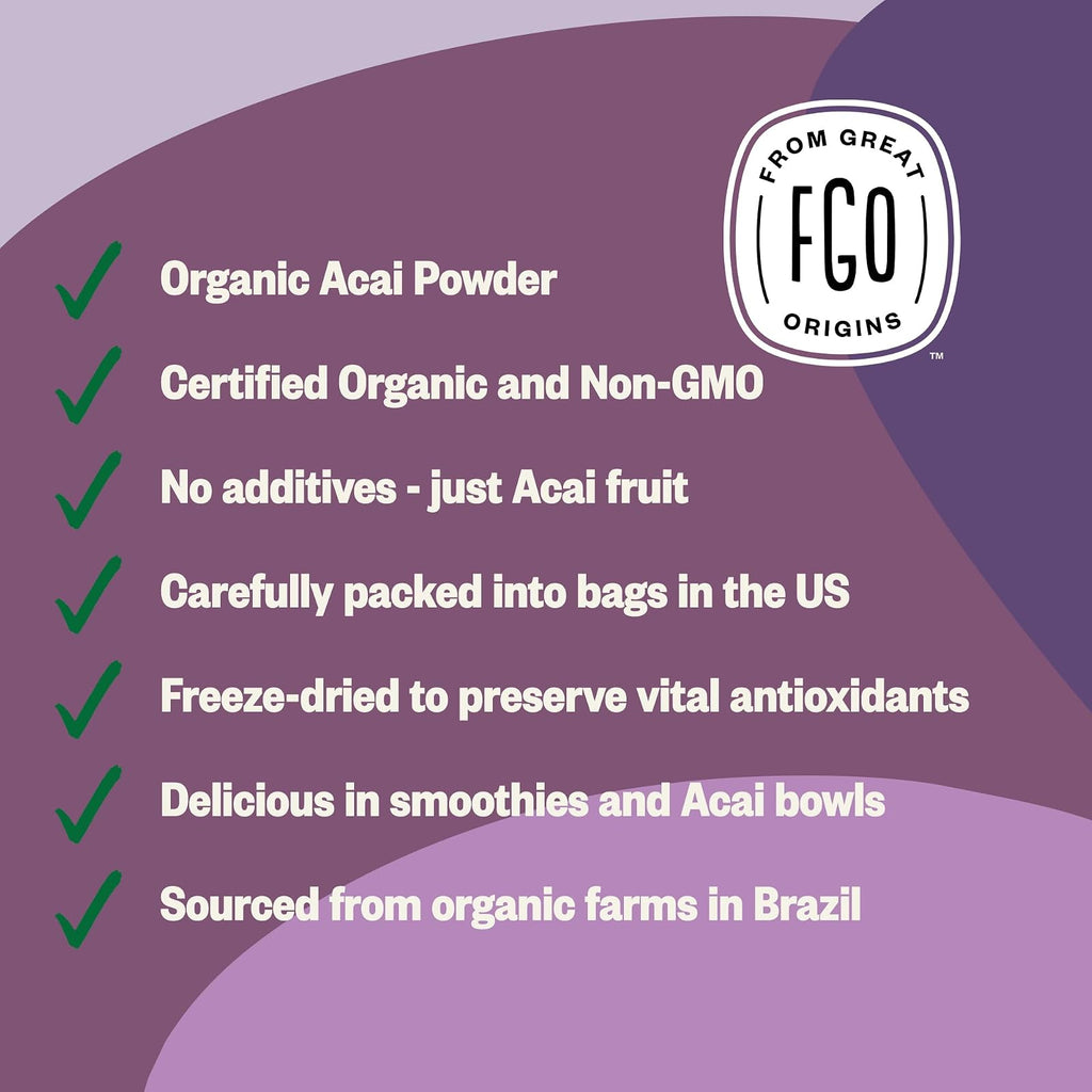 versatile acai powder for baking