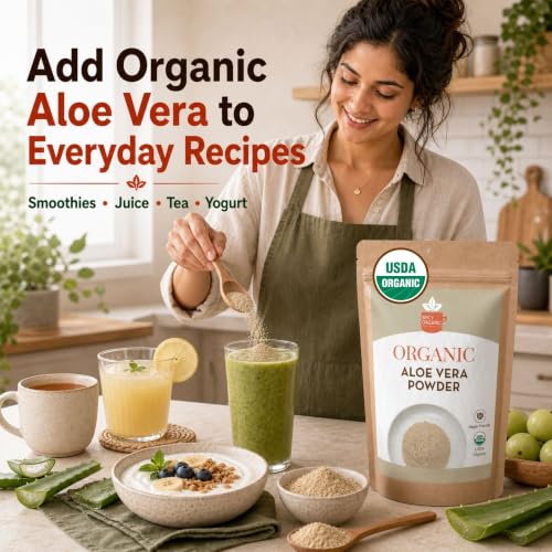 versatile aloe vera powder for smoothies