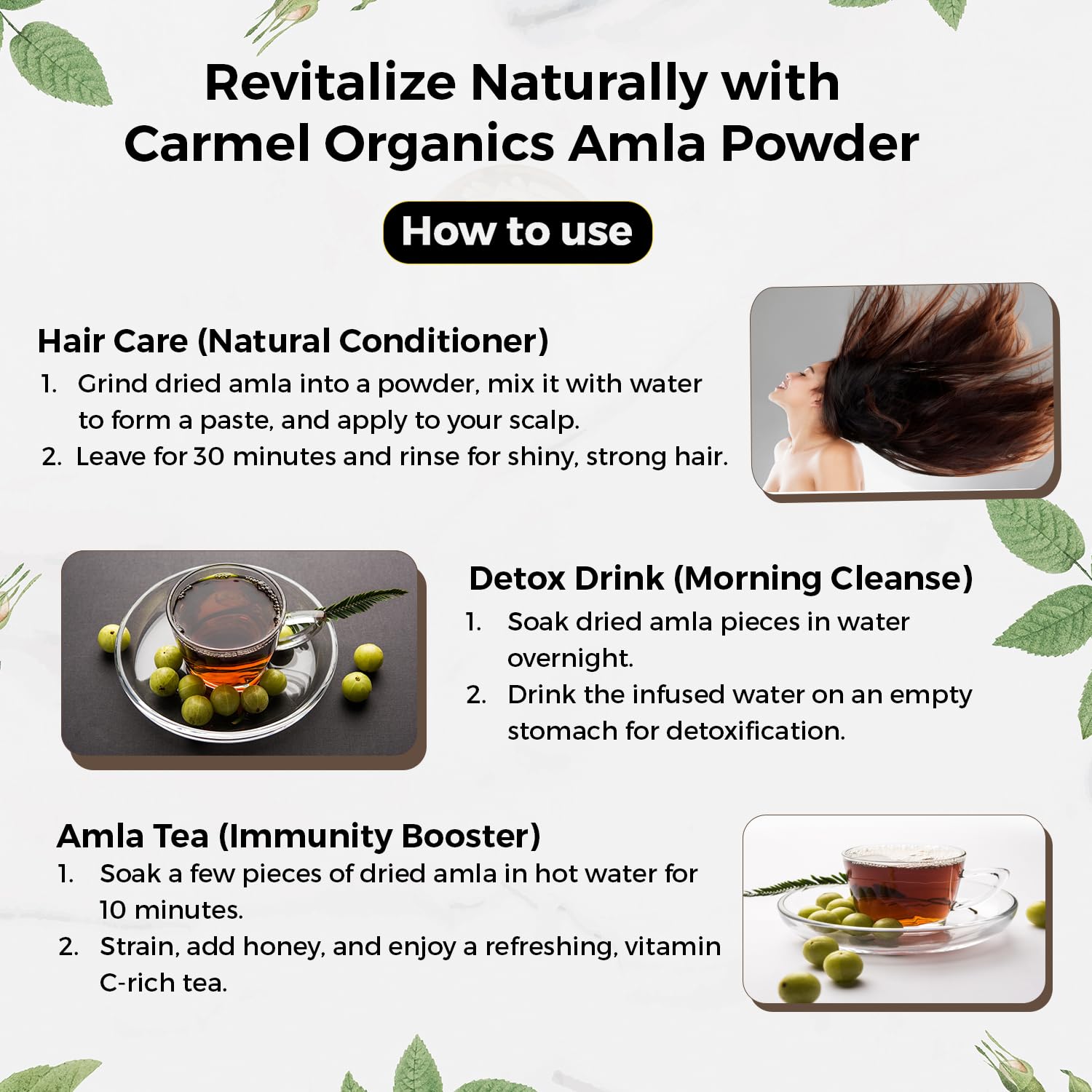 Versatile Amla powder for smoothies