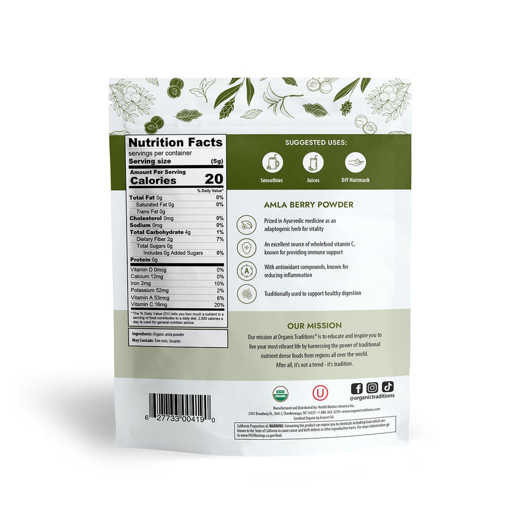Versatile Amla Powder for smoothies