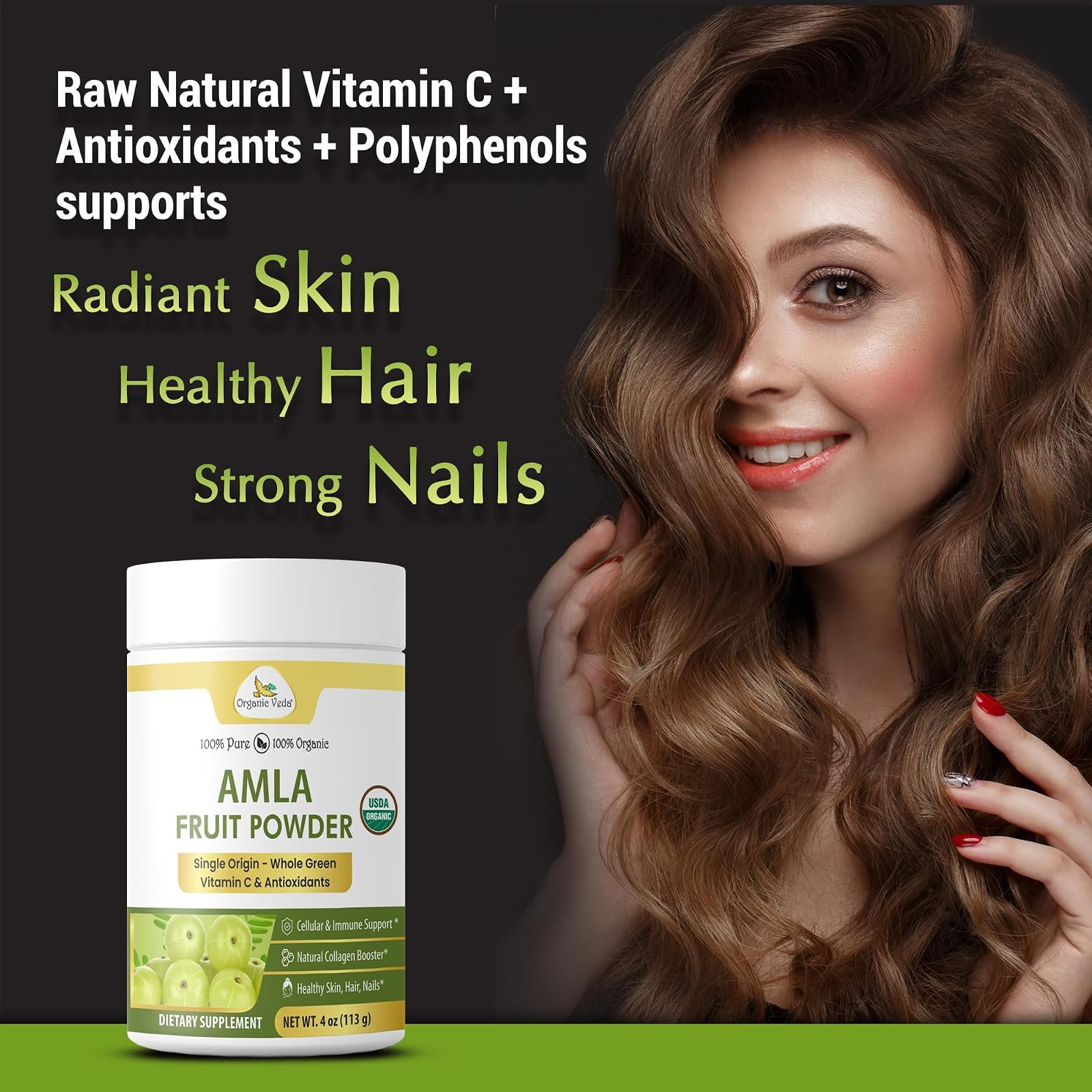 Versatile amla powder for smoothies