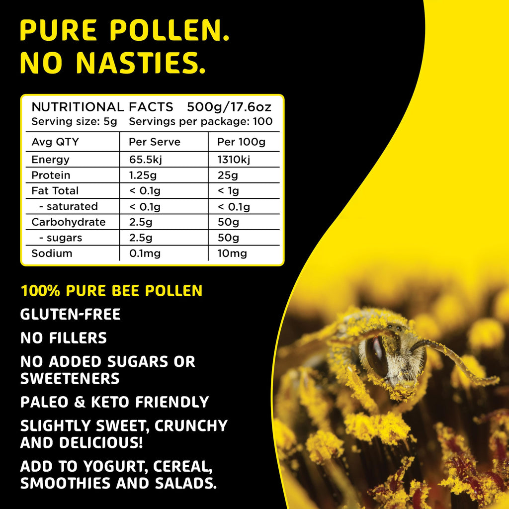 versatile bee pollen for smoothies