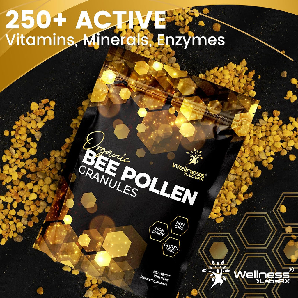 versatile bee pollen granules for baking