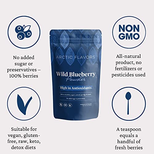 versatile bilberry powder for recipes