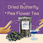 Versatile butterfly pea tea blend