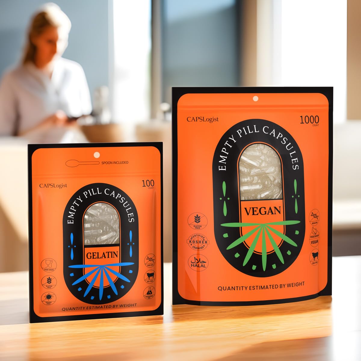 Versatile capsules for vitamin and mineral blends