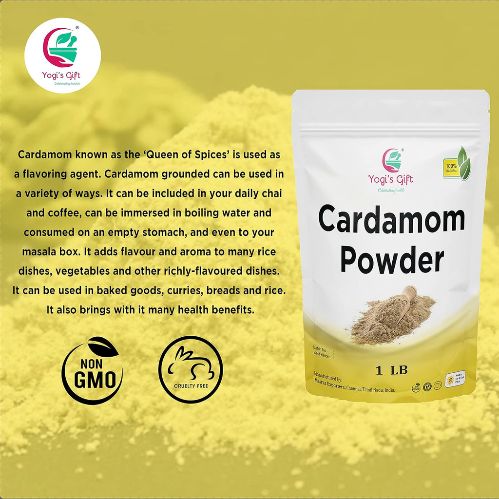 Versatile cardamom powder for herbal detox tea