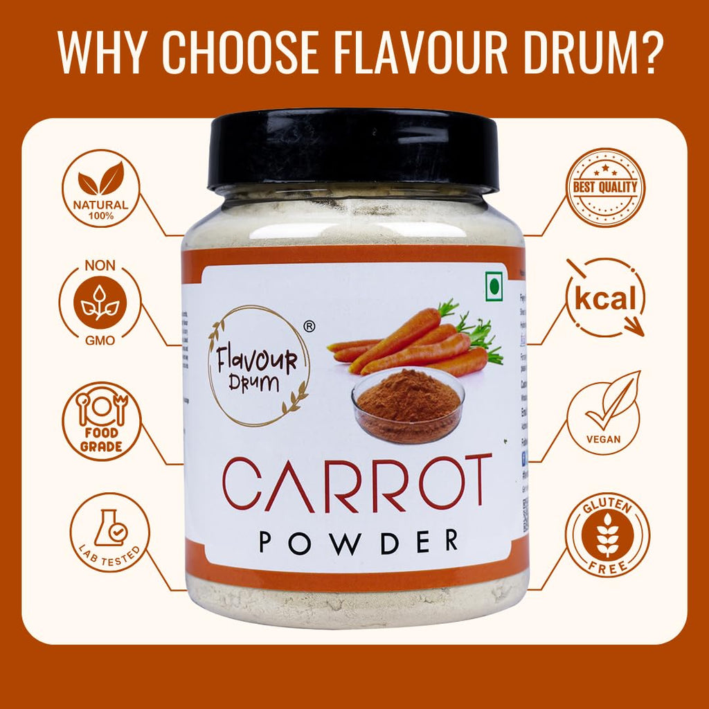 versatile carrot powder for recipes