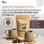 versatile chaga chunks for brewing