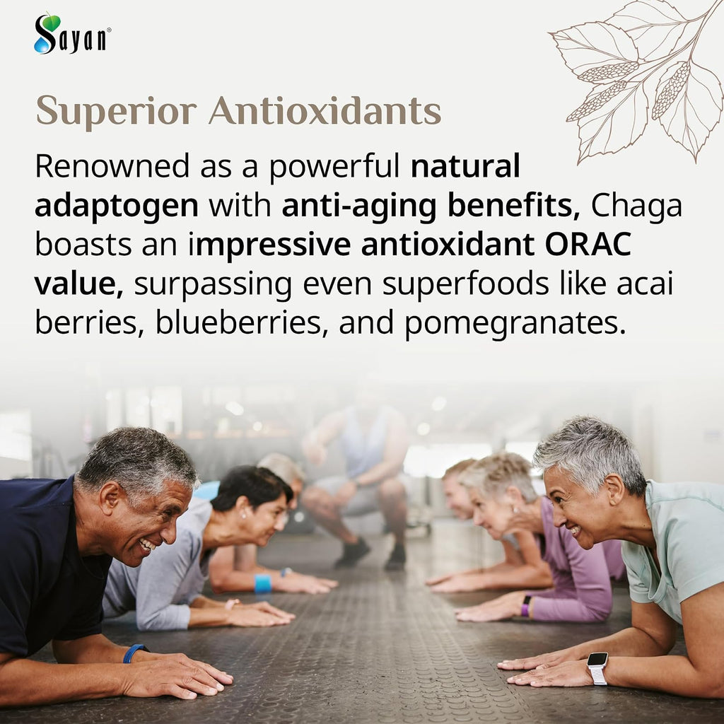 versatile chaga powder for baking