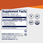 versatile chaga powder for smoothies