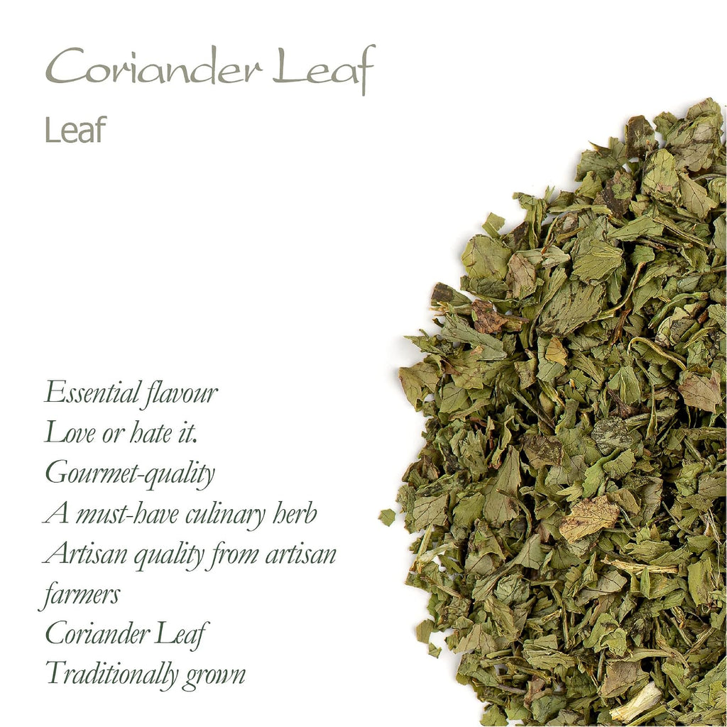 versatile cilantro for tea blends