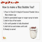 versatile coconut powder for beverages