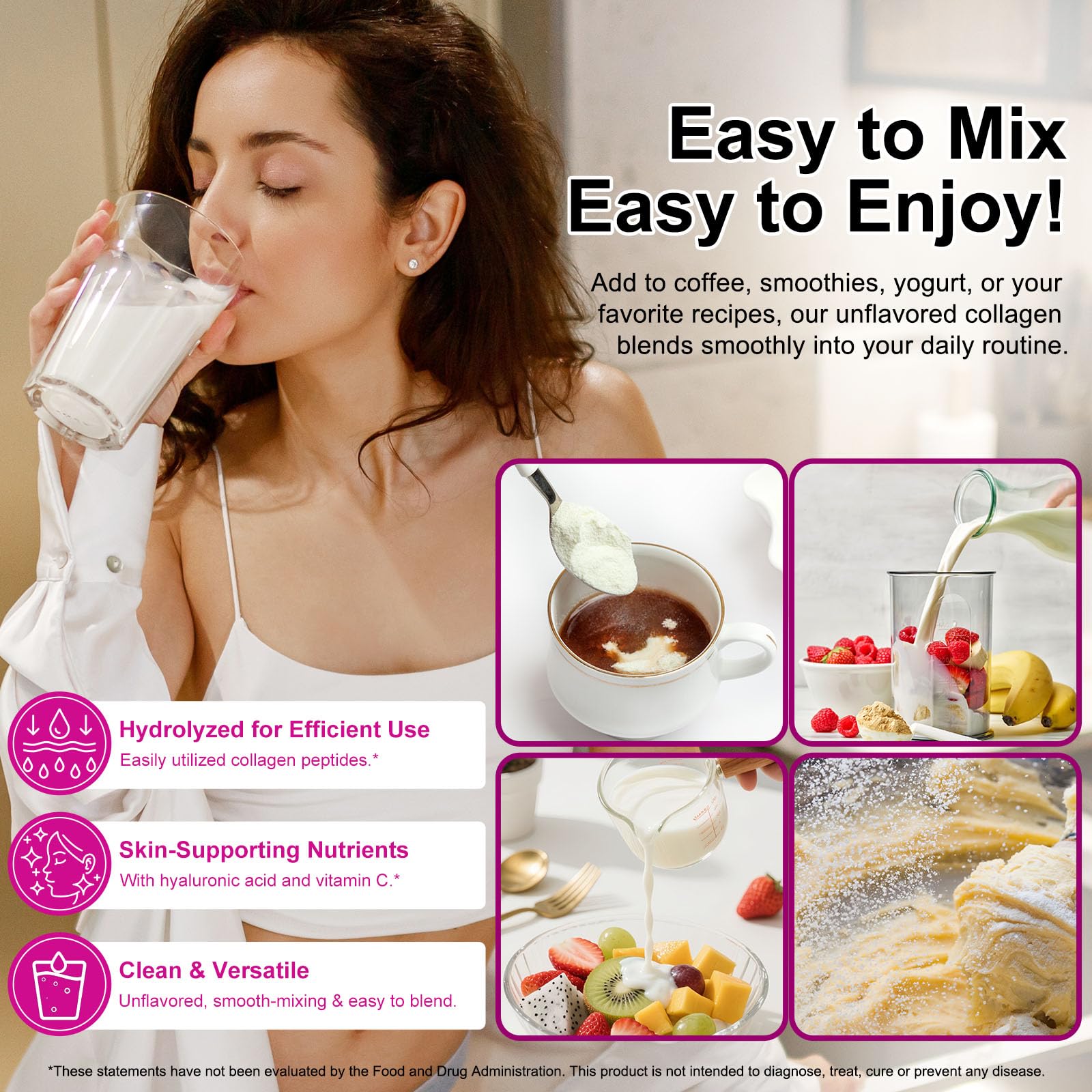versatile collagen powder for smoothies