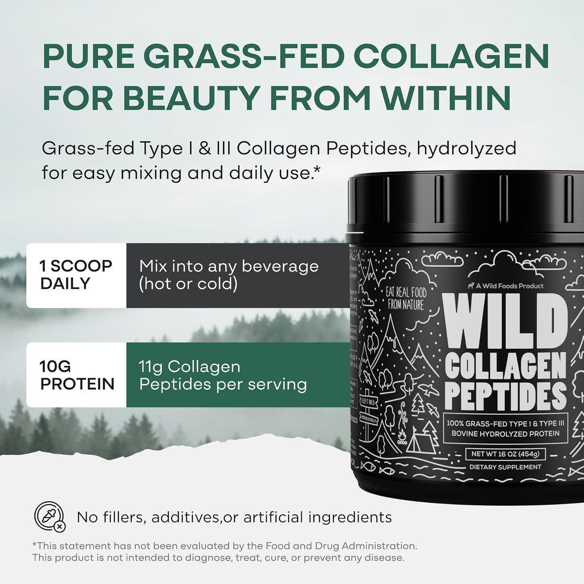 versatile collagen powder for smoothies