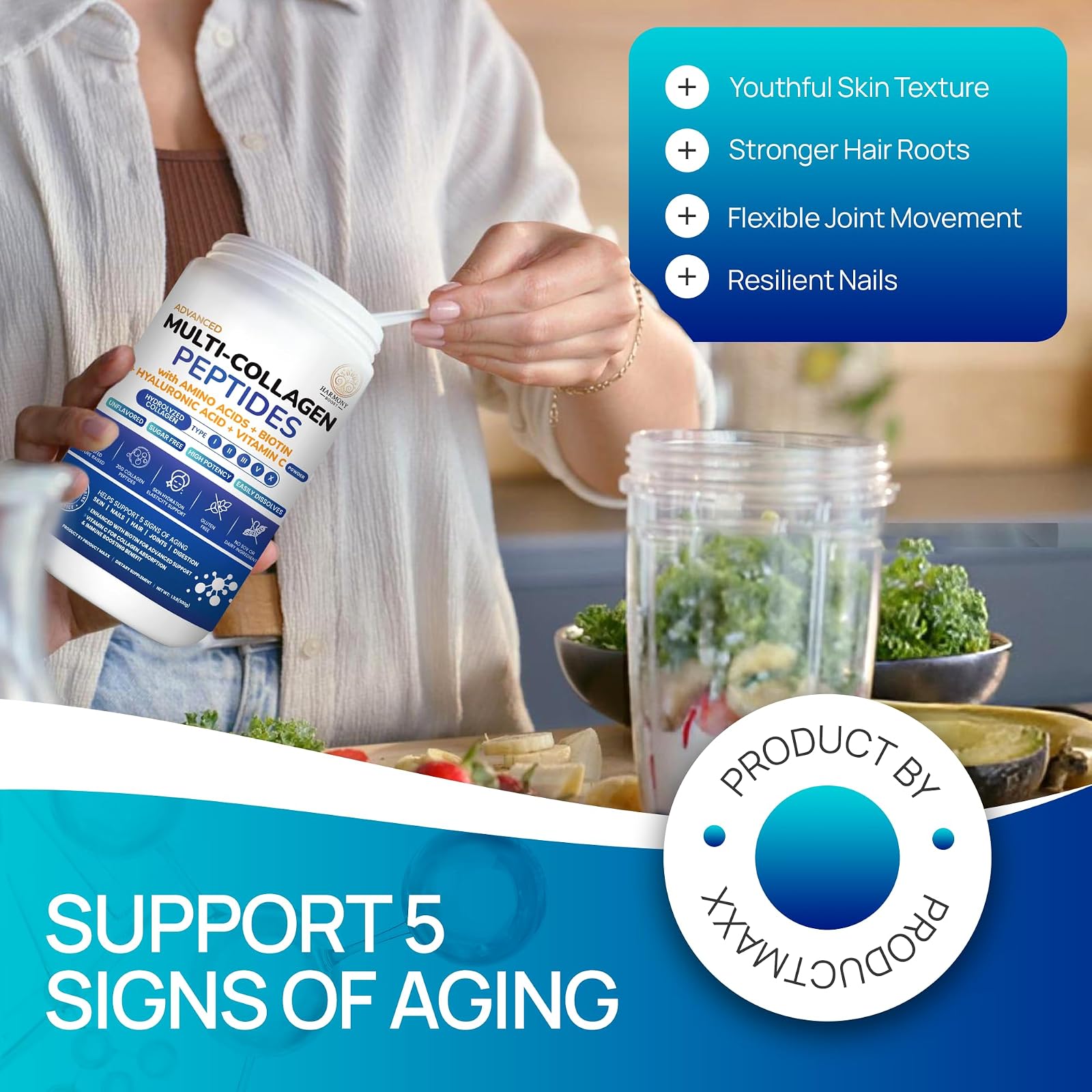 versatile collagen powder for smoothies