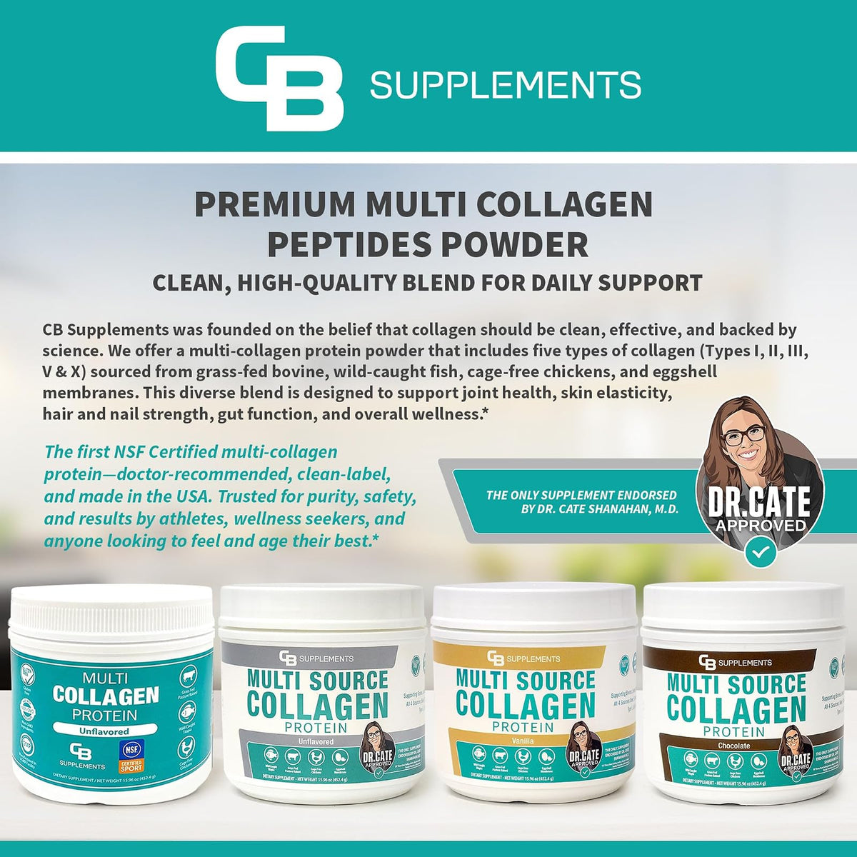 versatile collagen powder for smoothies