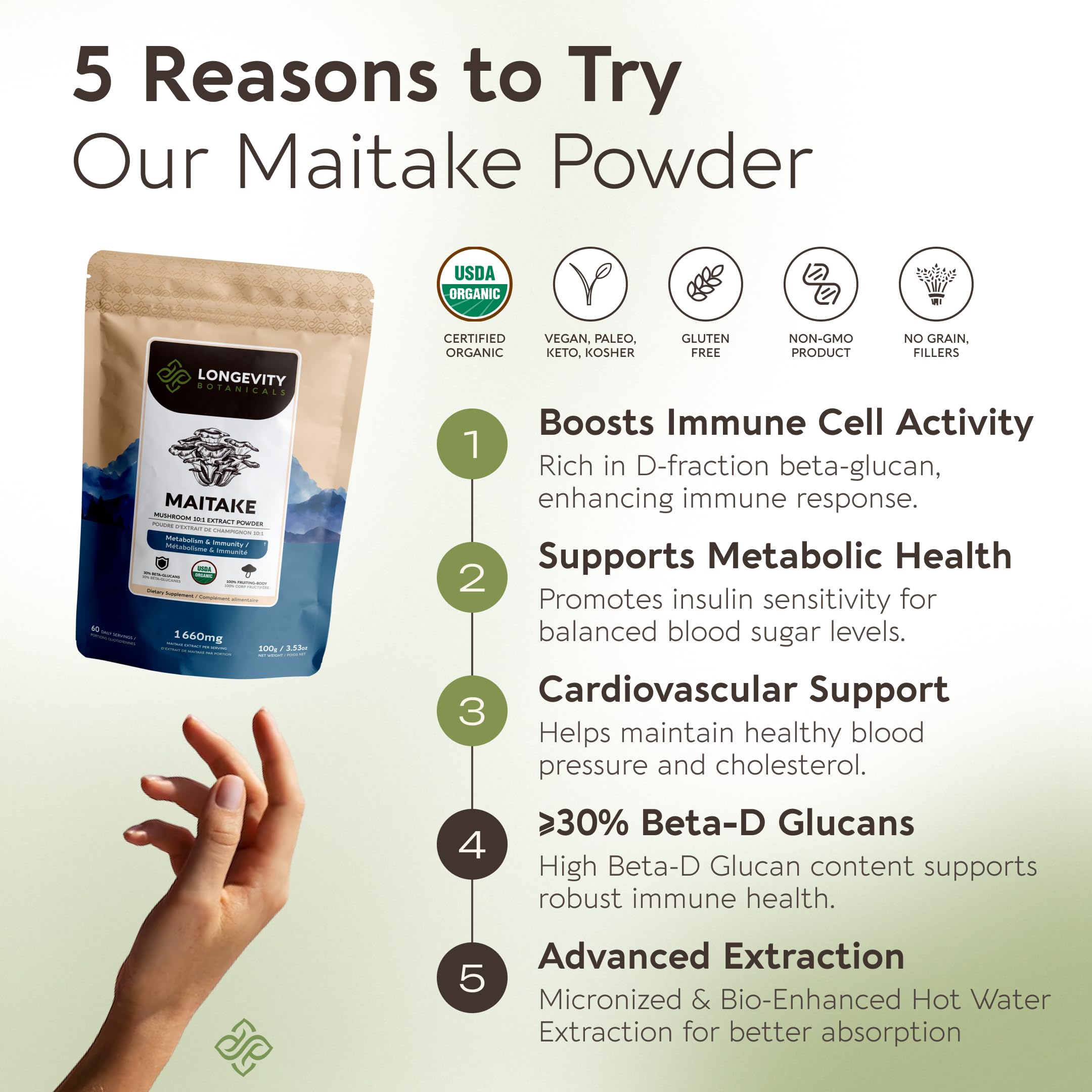 versatile cooking ingredient maitake mushrooms