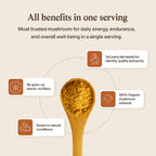 versatile cordyceps for smoothies and baking