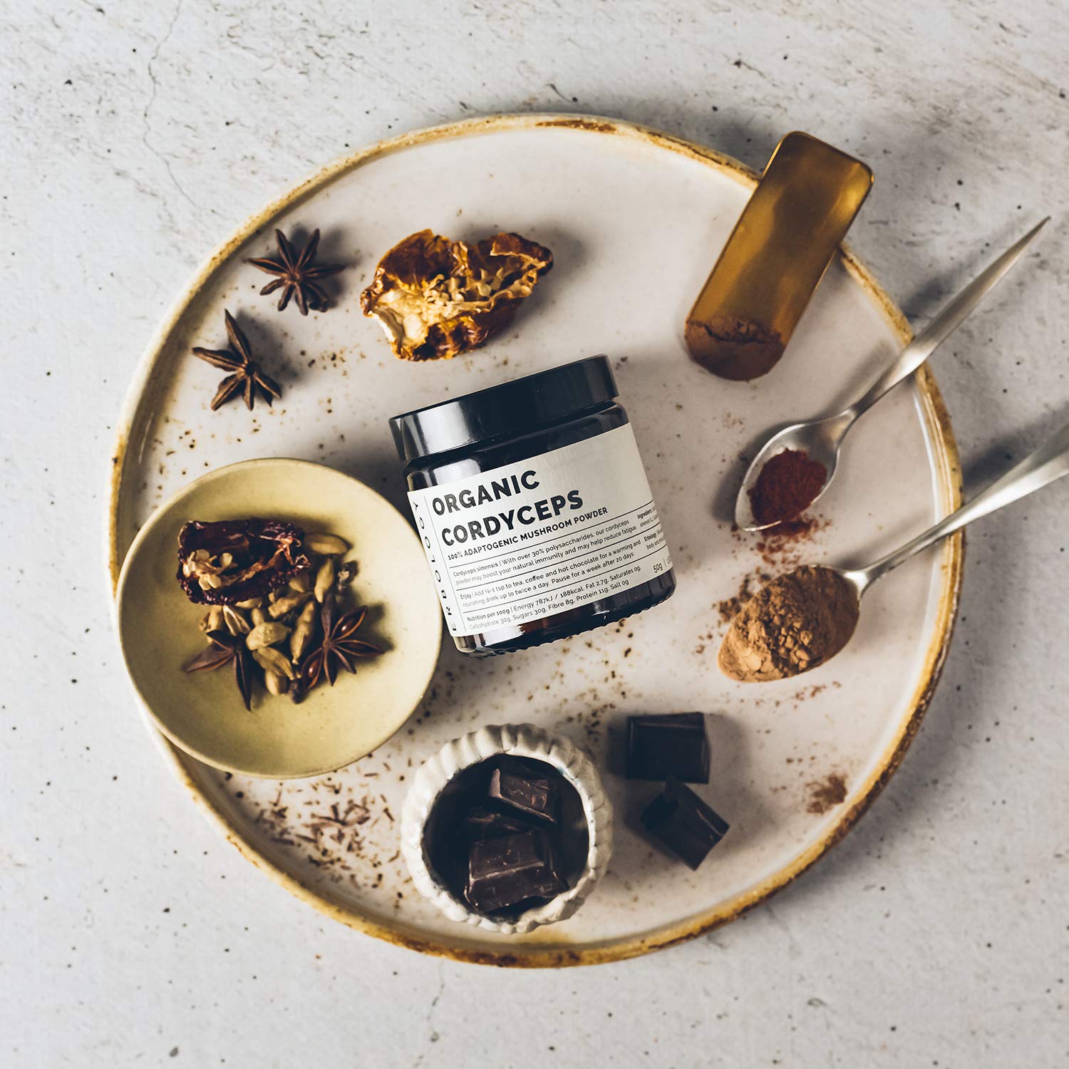 versatile cordyceps powder for smoothies