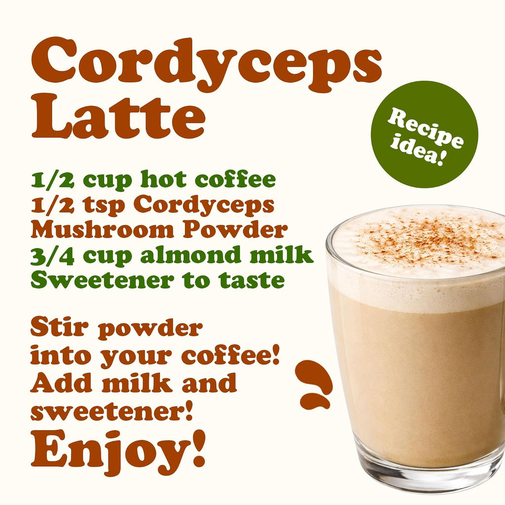 versatile cordyceps powder for smoothies